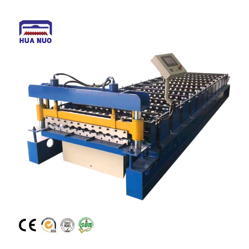 1067 1067 Single Layer Roll Forming Machine Huanuo Cold Bending